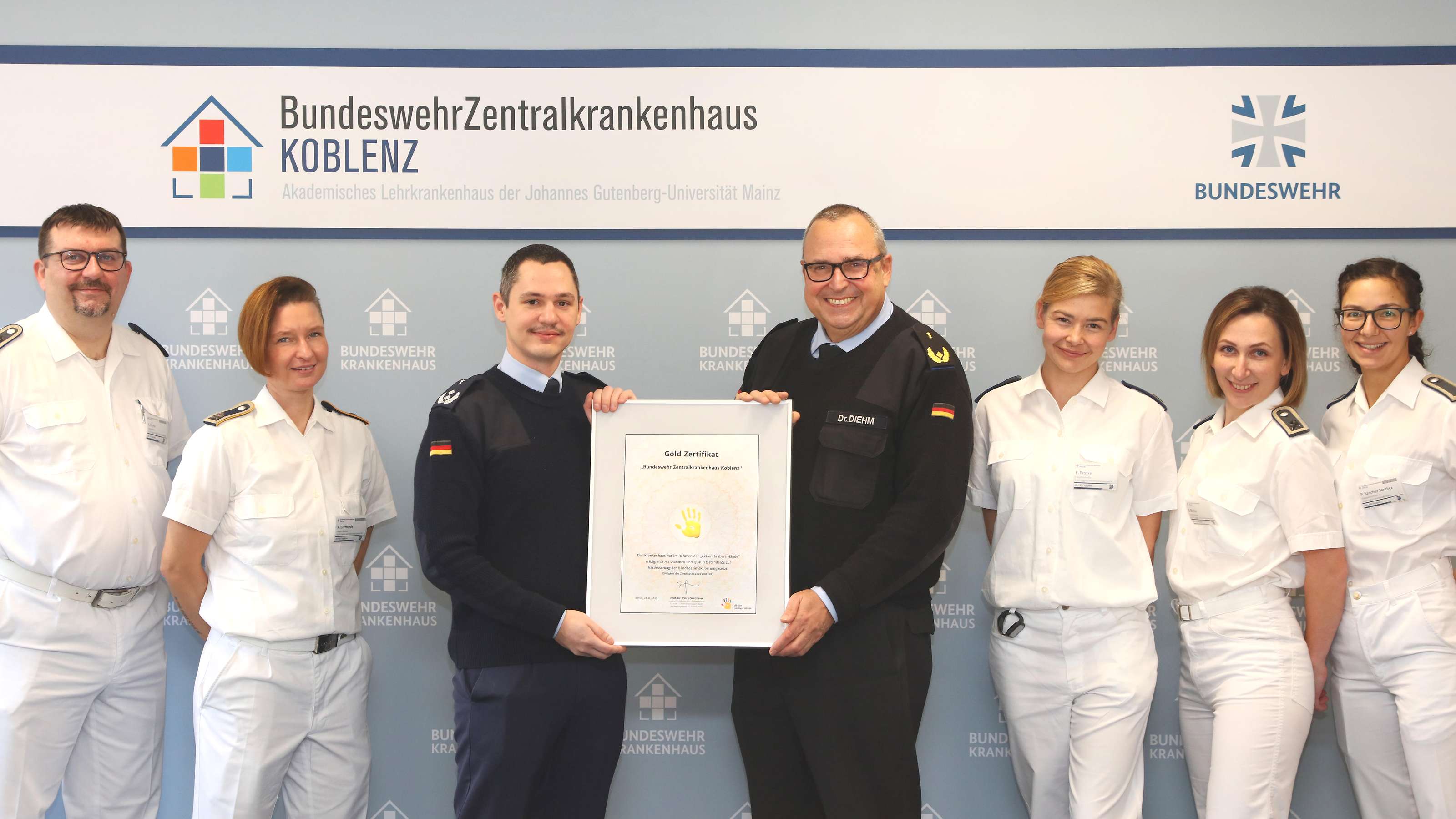 Goldenes Händchen im Umgang mit Keimen